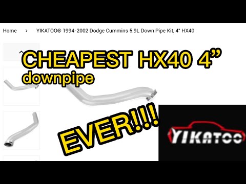 CHEAPEST hx40 downpipe EVER! - YouTube
