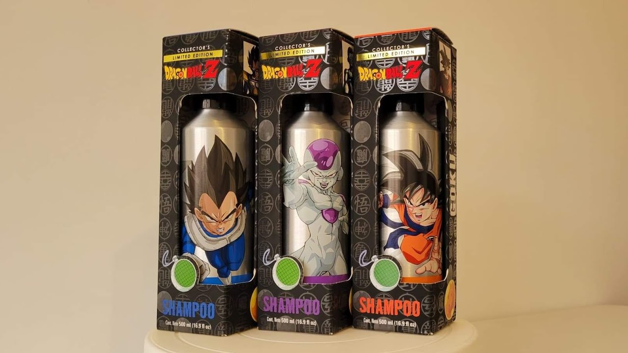 Shampoo Dragon ball 🐉 Collector's limited edition. - YouTube