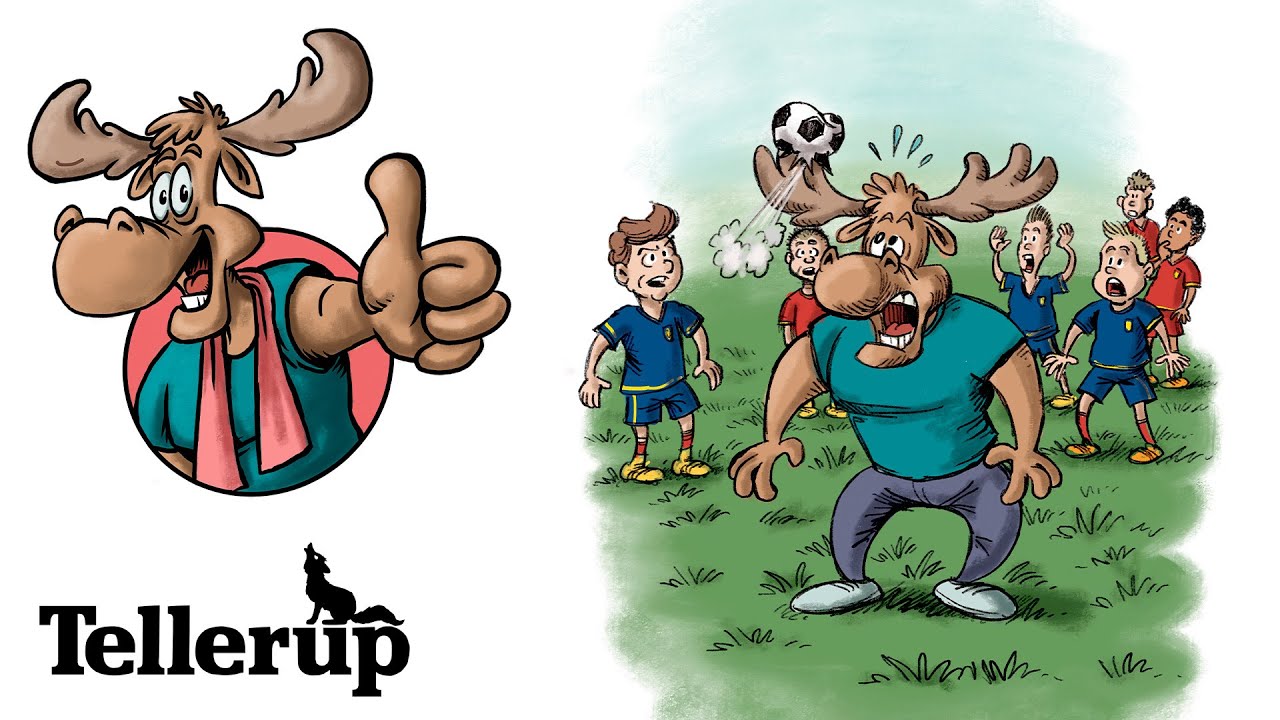 Elg får venner | Den Mandige Elg #1 | Godnathistorier til børn - YouTube