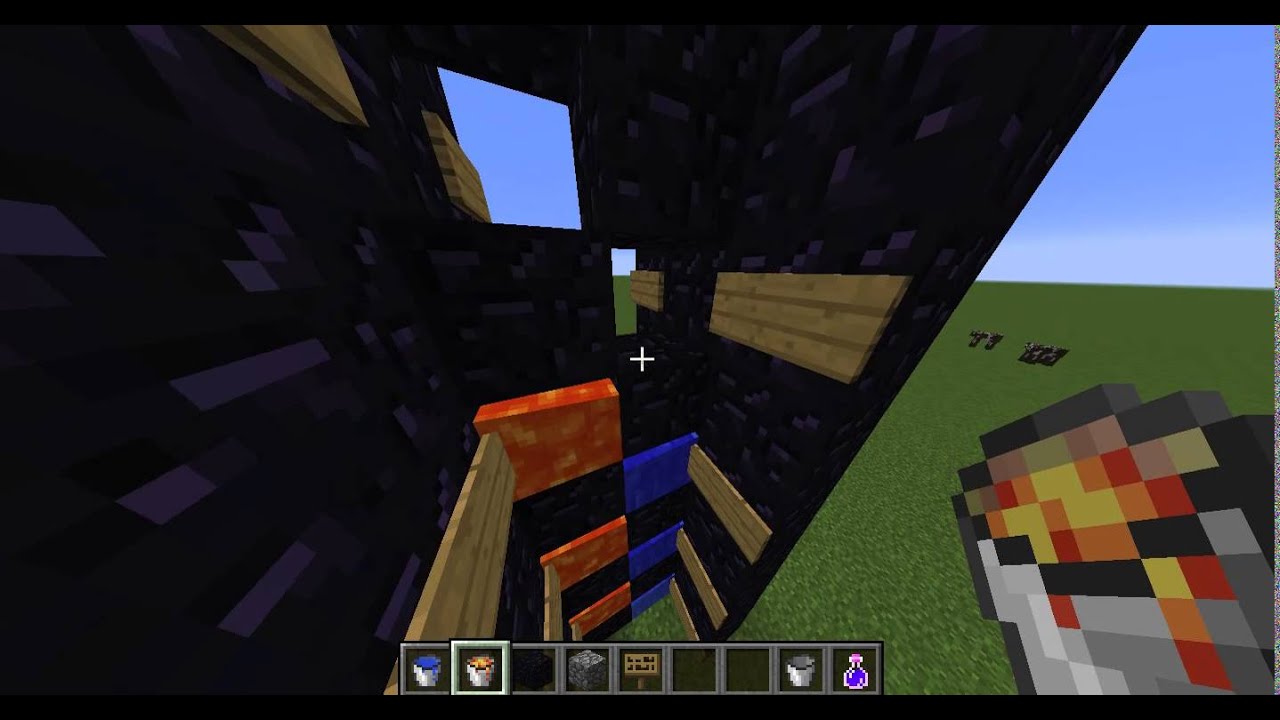 How to build a cobblestone monster in factions - YouTube