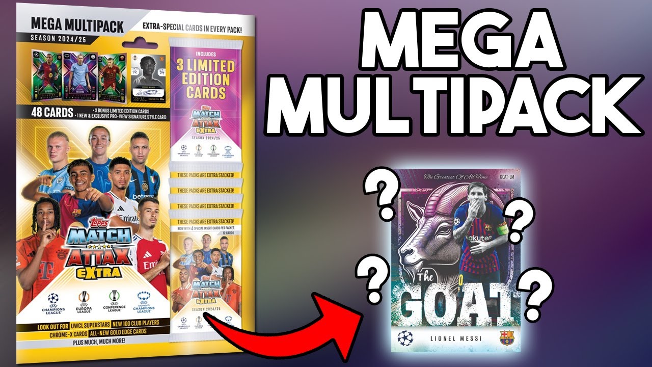 MATCH ATTAX EXTRA MEGA MULTIPACK OPENING - YouTube