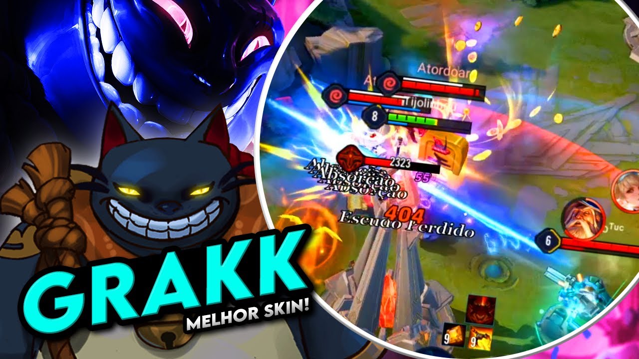A MELHOR SKIN DO GRAKK! | Arena of Valor - YouTube