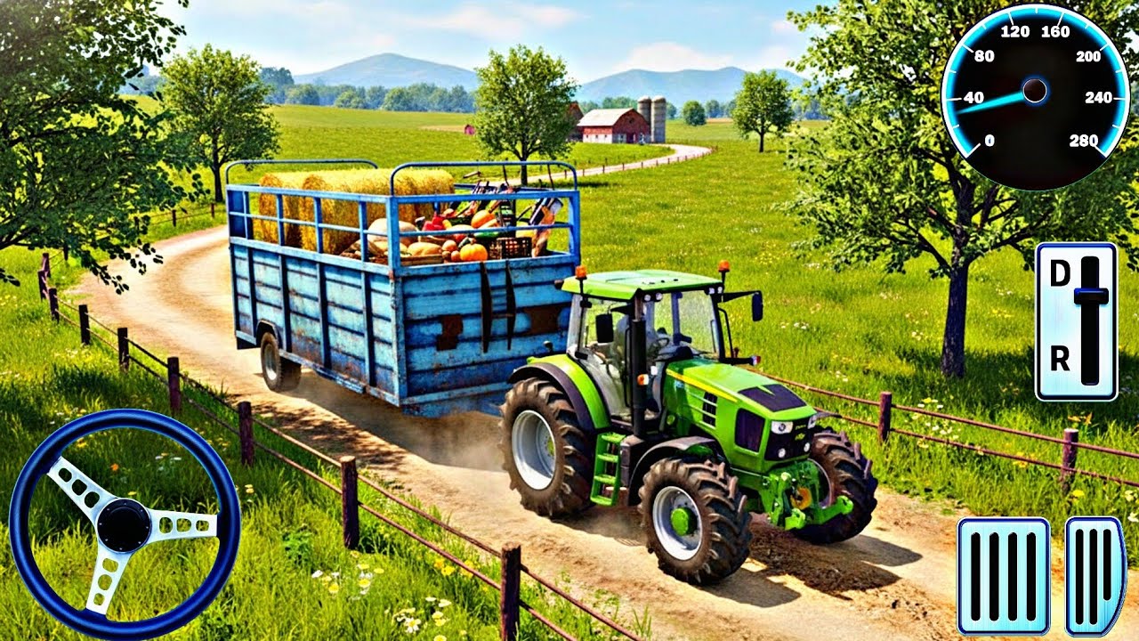 Tractor Farming Simulator India | Drive, Plough & Harvest Crops Android ...