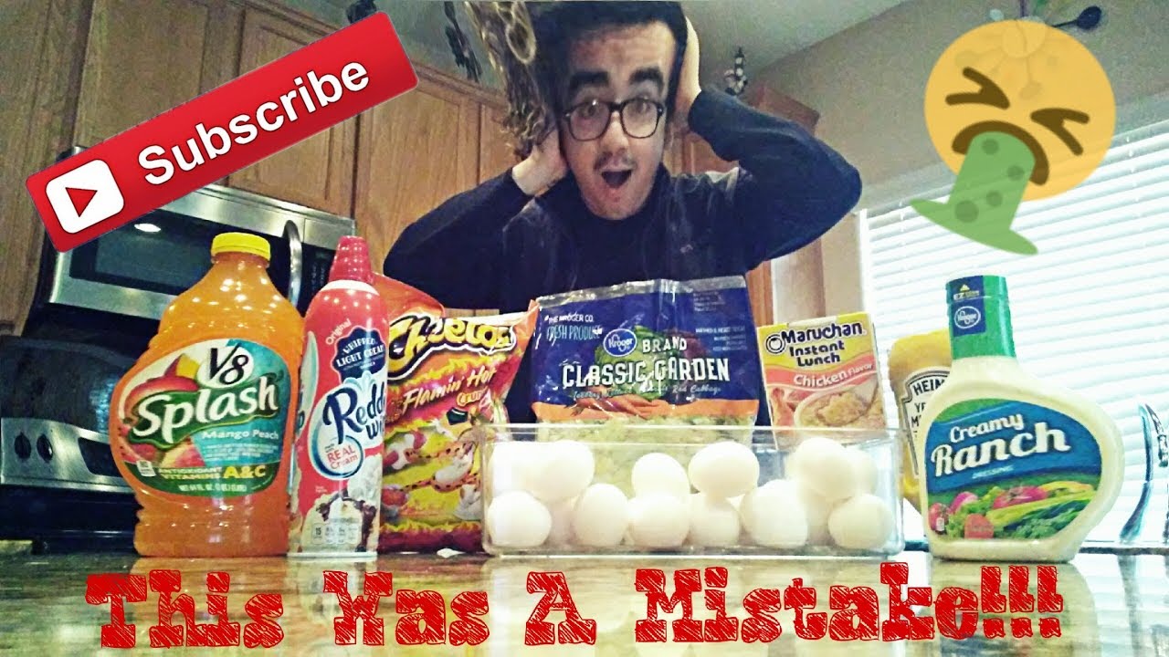 Gross Smoothie Challenge - YouTube