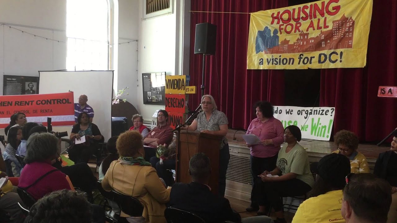 Rose Berger at the 8th Annual Tenants Town Hall - YouTube