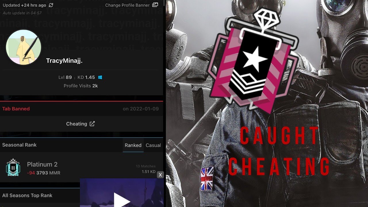I Got Caught Cheating in Rainbow Six Siege - YouTube