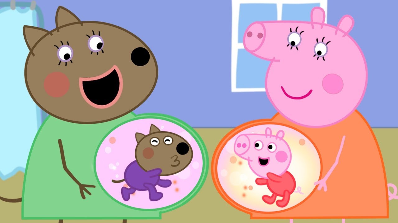 Mummy Pig And Mummy Dog Funny Stories | Danny Dog Funny Animation - YouTube
