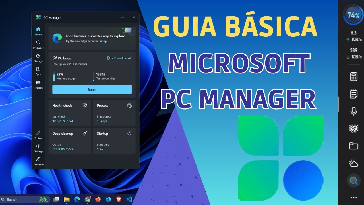 Domina Microsoft PC Manager en Minutos! 🚀 Guía Rápida y Eficiente - YouTube