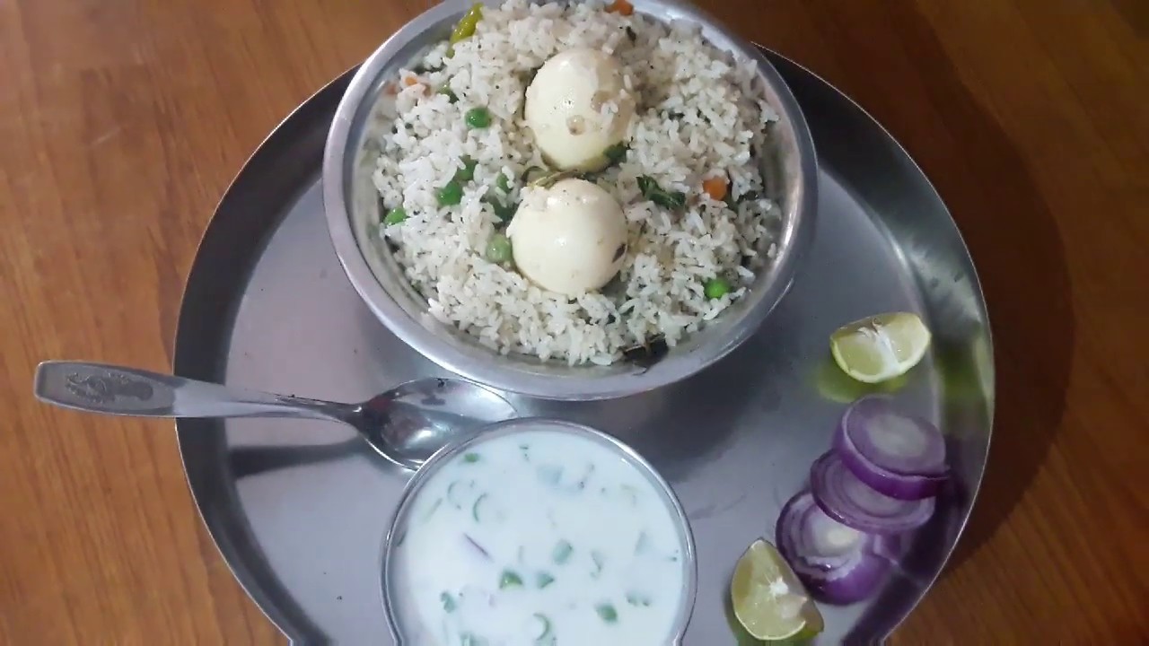 EGG PULAV | how to make egg pulav | MSRC KITCHEN - YouTube
