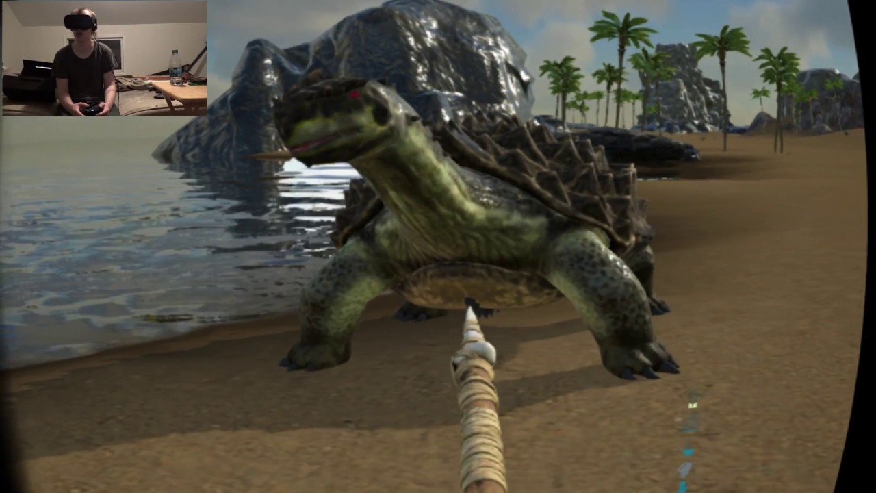 ark survival evolved in vr! (oculus rift): episode one the beginning ...