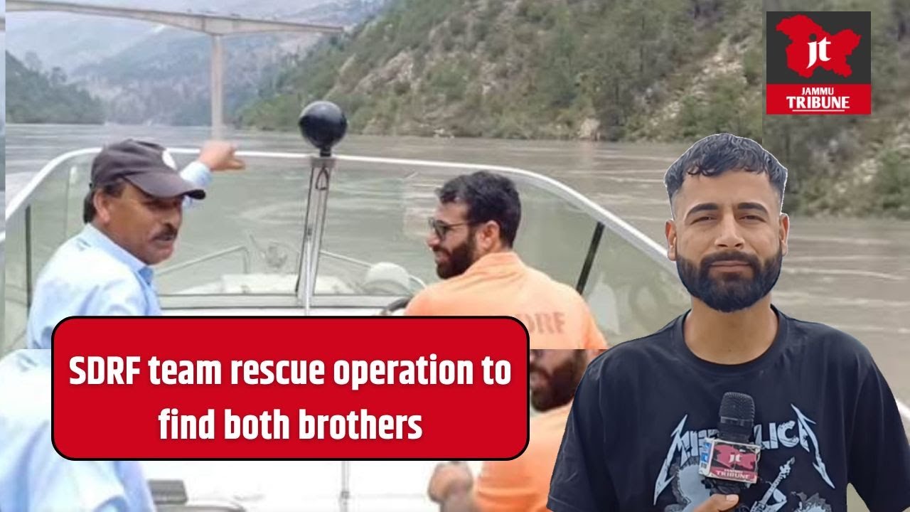 SDRF team rescue 0peration to find both br0thers - YouTube
