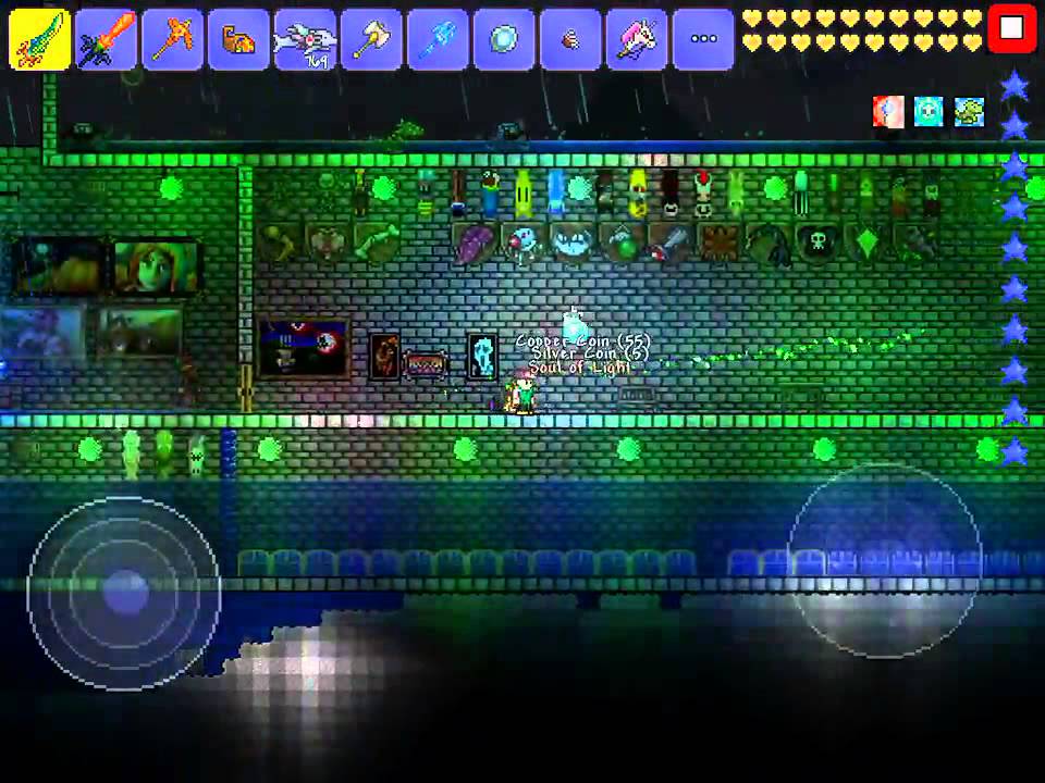 Terraria Showcase! My Trouphy Room - YouTube