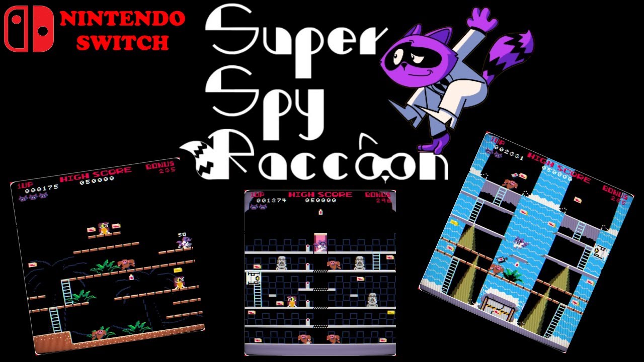 Super Spy Raccoon - Nintendo Switch gameplay release - let's play hide ...