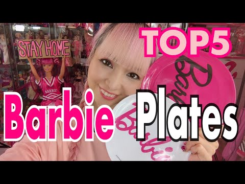 MY TOP5 FAVORITE BARBIE PLATES! from BARBIE HOUSE