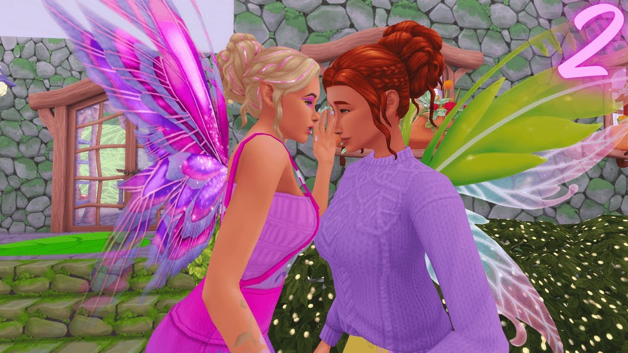 Ah, it seems that a love is blossoming for our fairy sim Blossom ...
