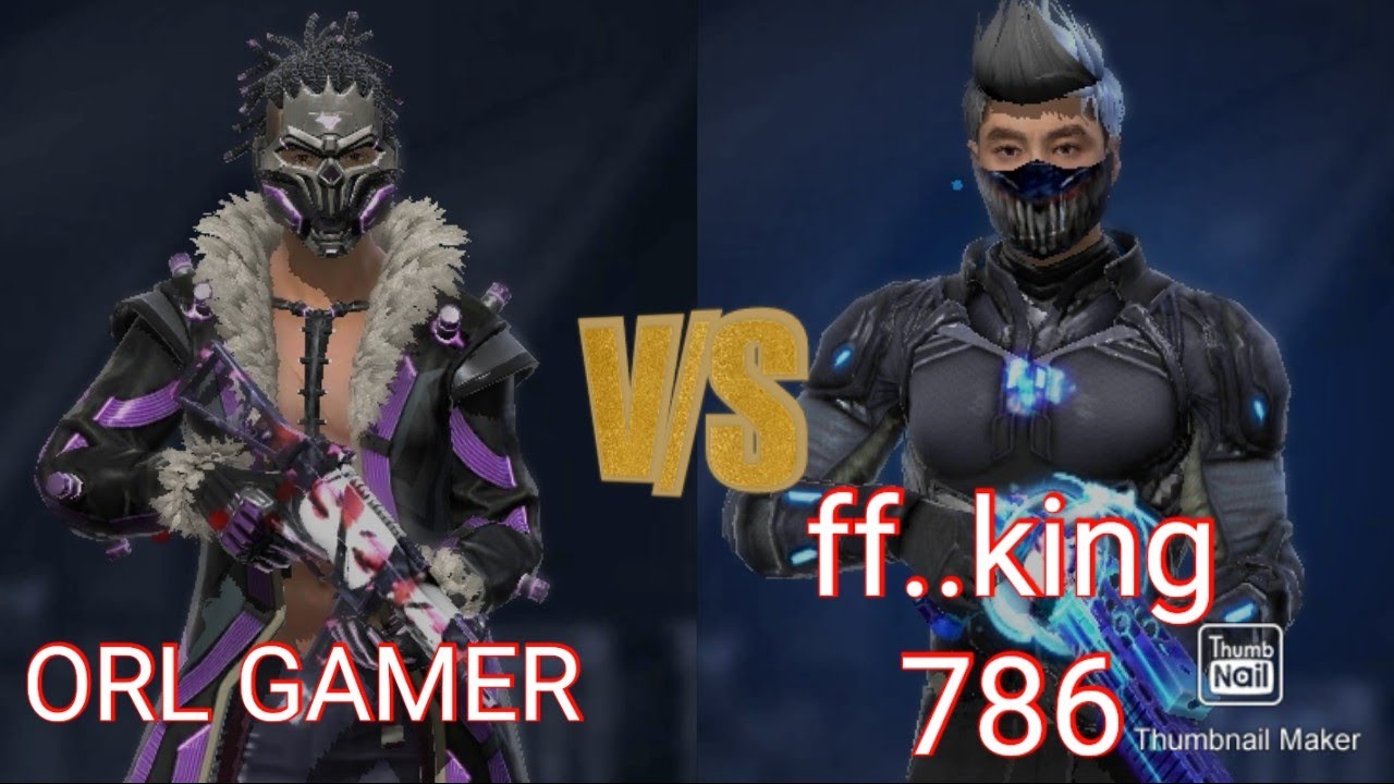 ORL GAMER V/S ff..king786 - YouTube