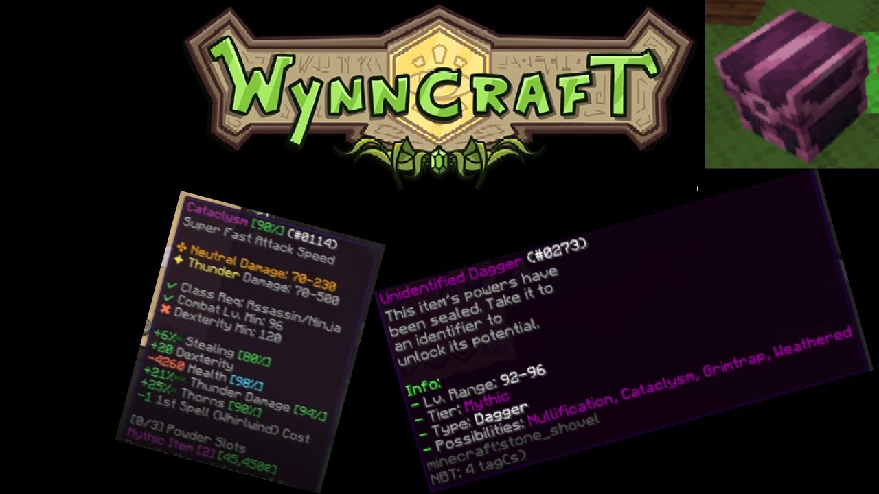 【Wynncraft】I found a Mythic Godly Cataclysm! - YouTube