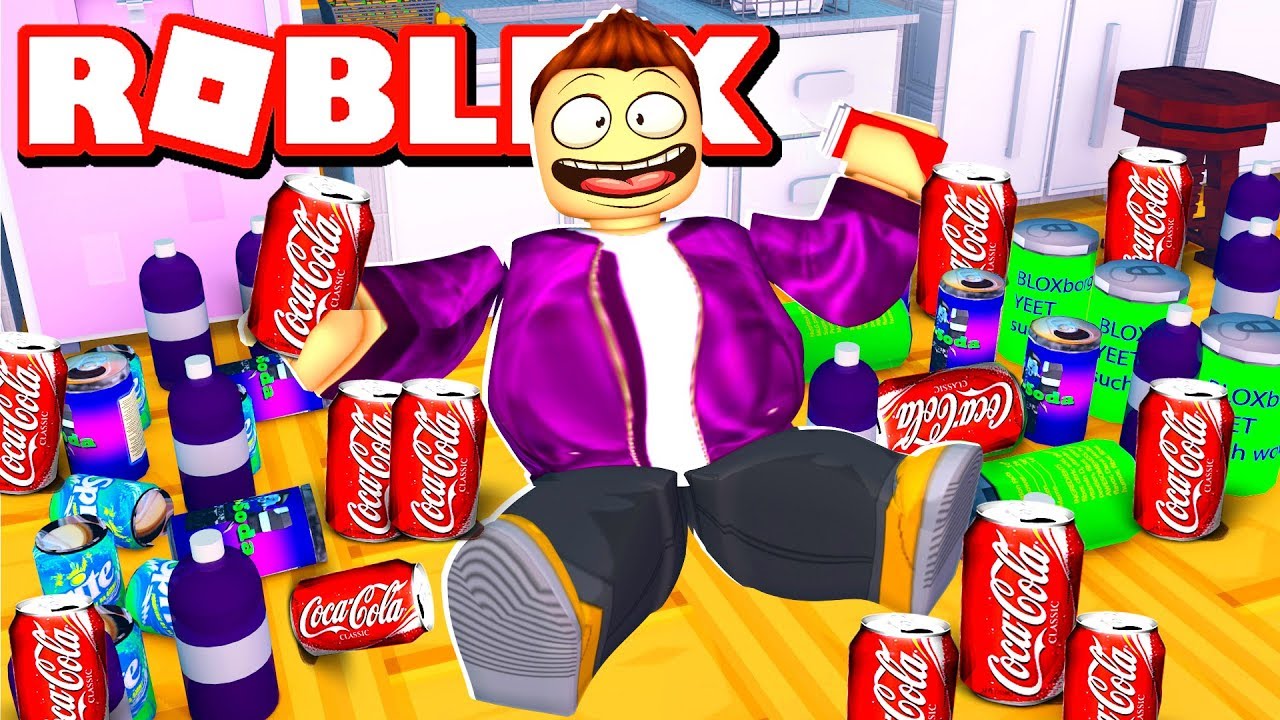 24 STUNDEN NUR COLA TRINKEN IN ROBLOX! - YouTube