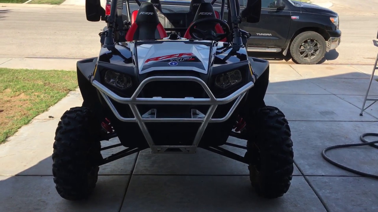 2013 RZR 900 XP 4 - YouTube