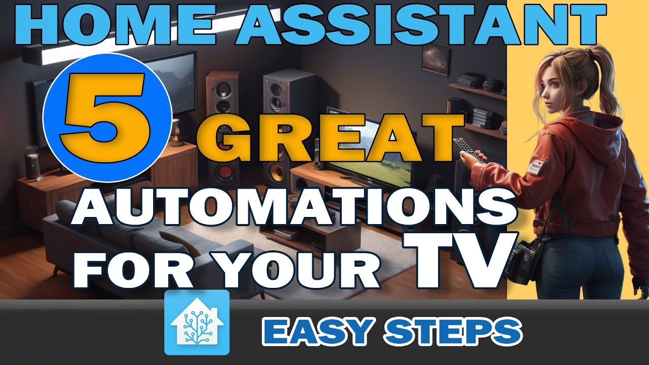 5 Powerful Smart TV 📺 Automations with Home Assistant! Notifications ...