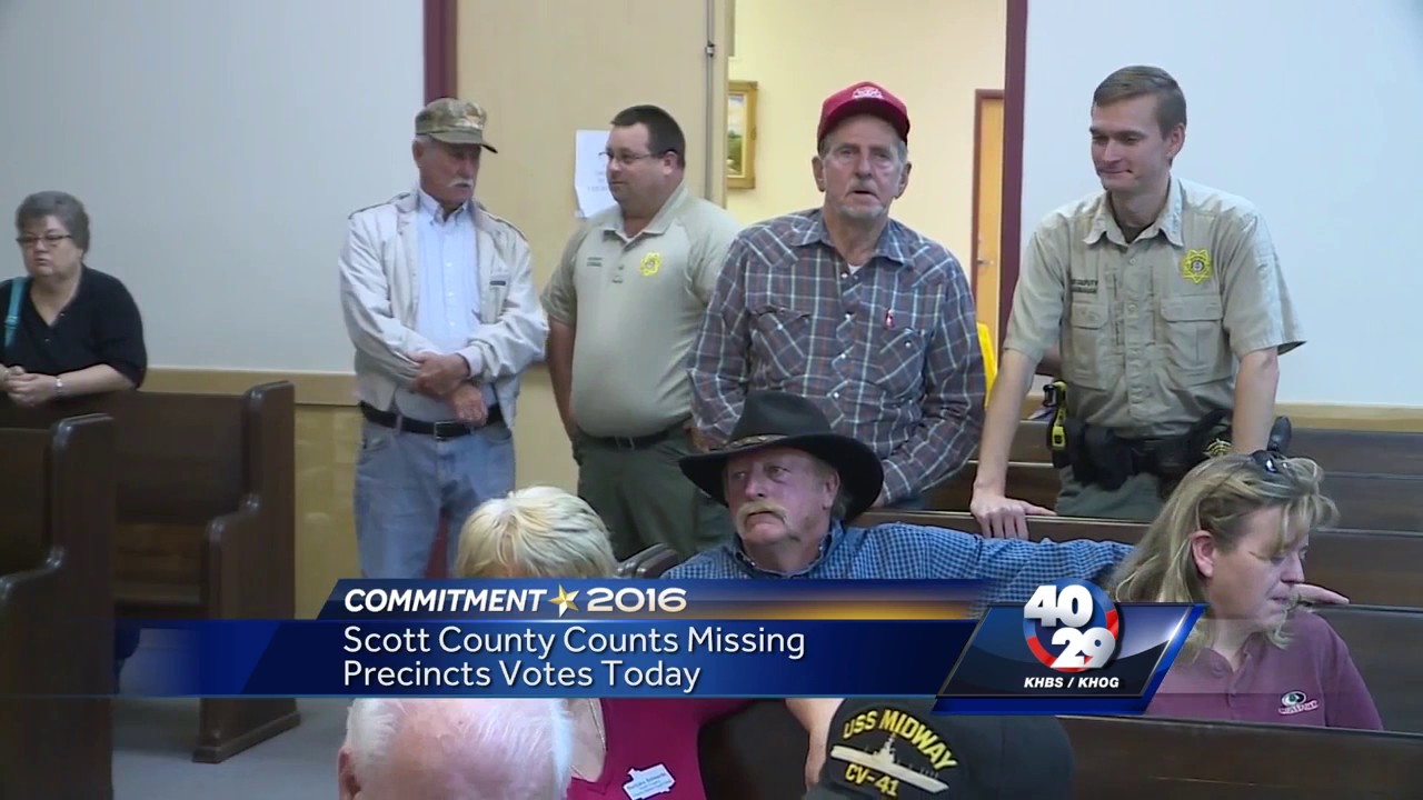 Scott County counts Missing Votes - YouTube