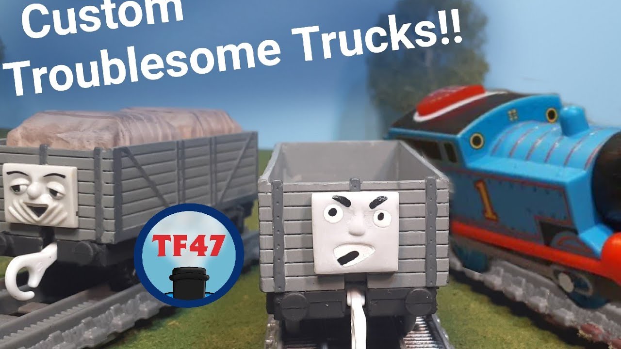Custom Trackmaster Troublesome Trucks!! | TF47 Modeling Sodor Mini ...
