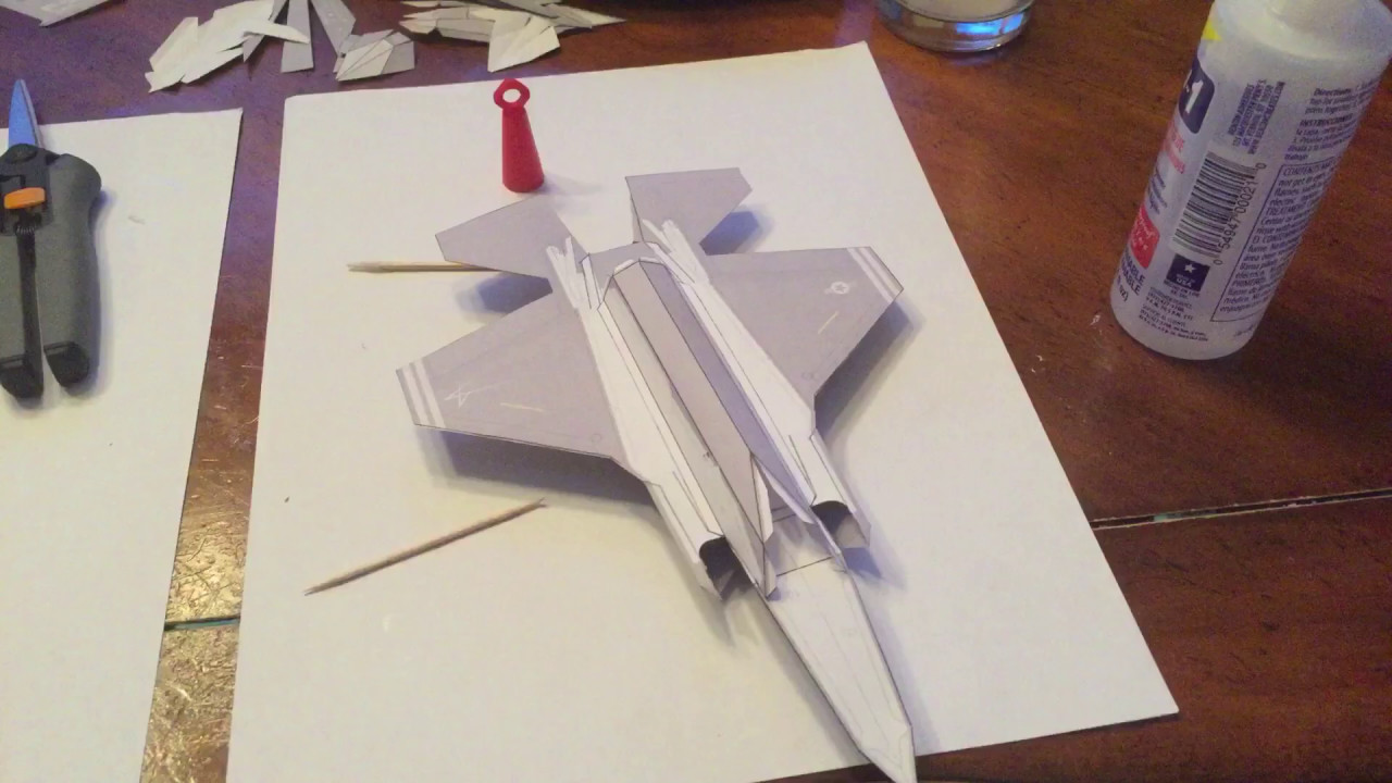 Tips and Tricks for F 35 Lightning II Papercraft Mastery | Best Diy Pro