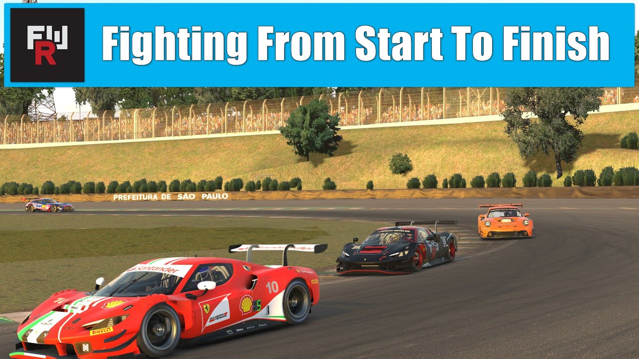 Fighting From Start To Finish | Fanatec GT3 Challenge - Autódromo José ...