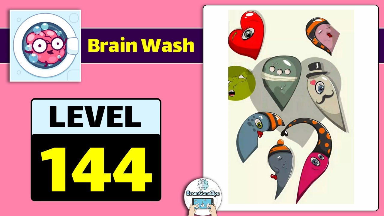 Brain Wash Level 144 Walkthrough - YouTube