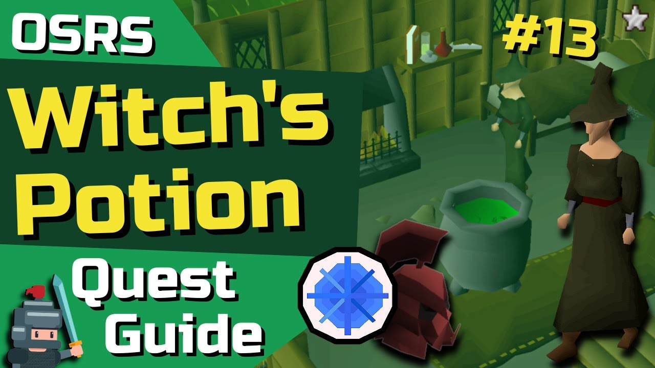 OSRS Witchs Potion - F2P Quest Guide (OSRS Ironman Friendly) - YouTube