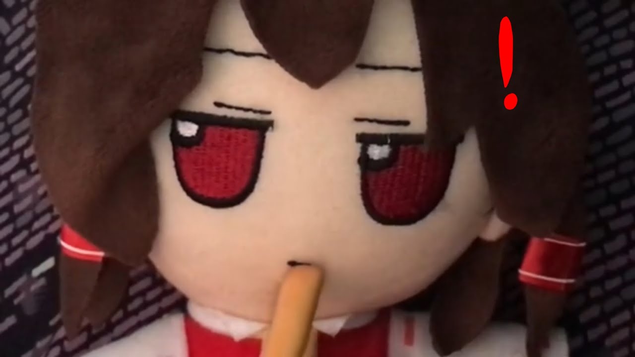 reimu eat stick food - YouTube