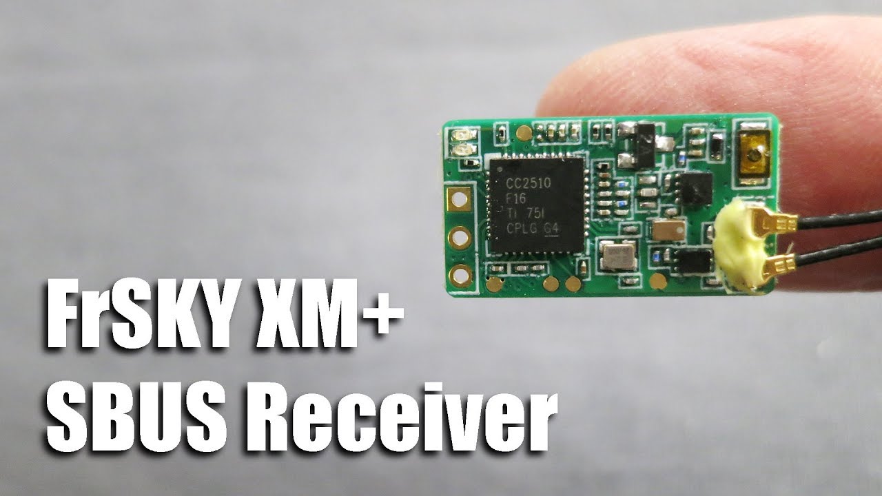 FrSKY XM+ RSSI iNav - YouTube