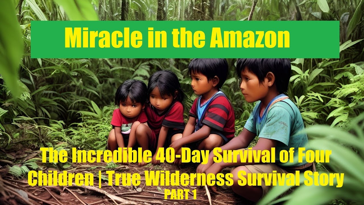 Miracle In The Amazon The Incredible 40 Day Survival Of 4 Children