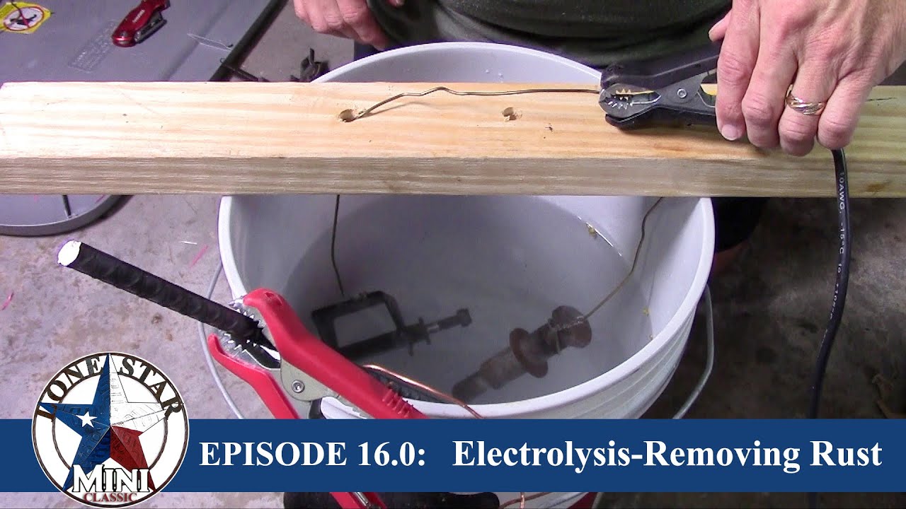 Episode 16: Removing Rust via Electrolysis - YouTube