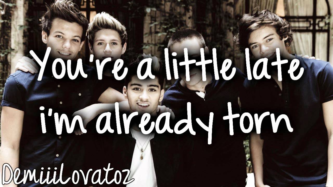 One Direction - Torn (Lyric Video) - YouTube