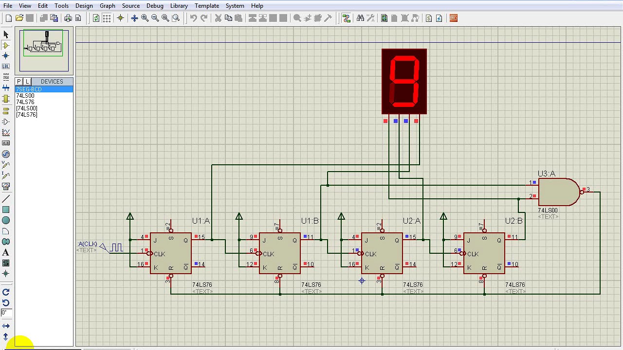 compteur Asynchrone (Exercice1) - YouTube