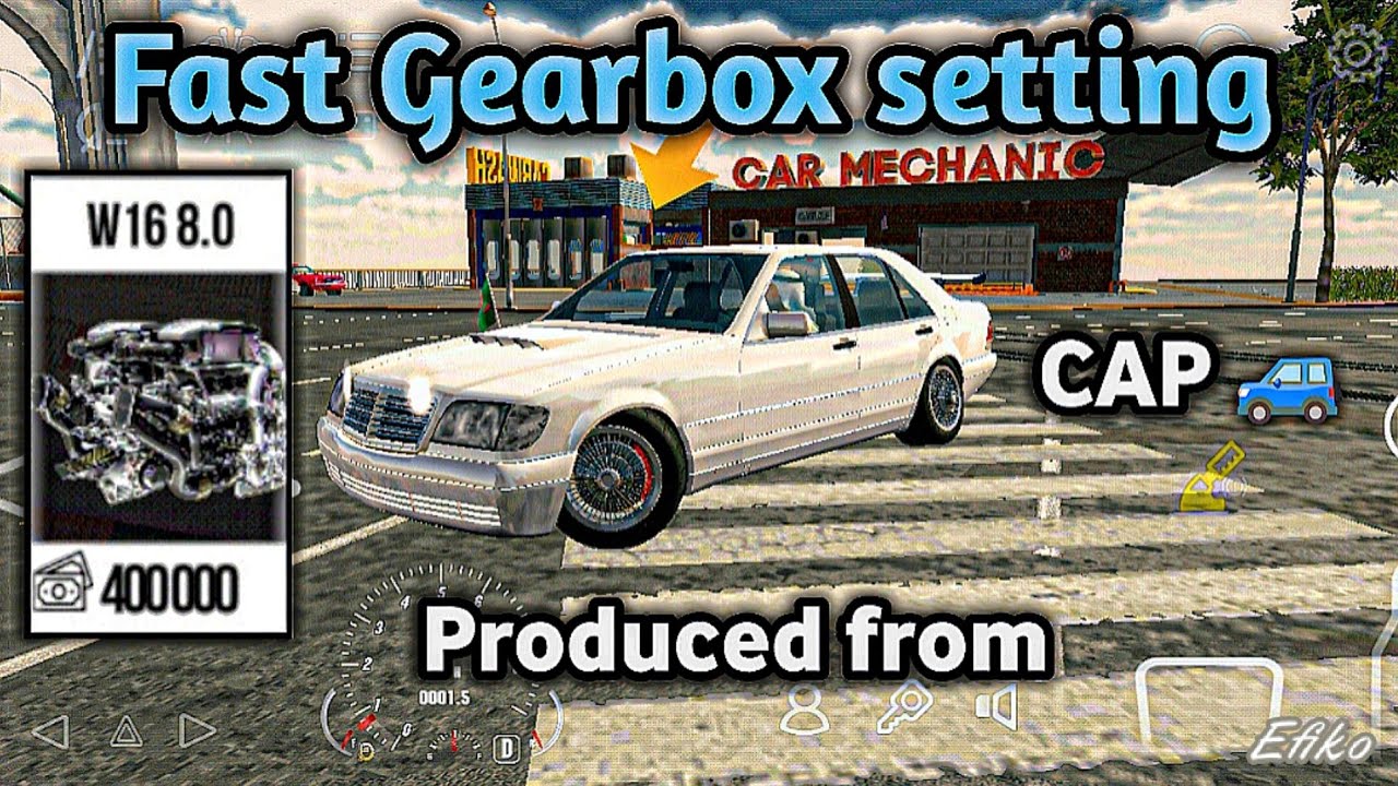 Fast Gearbox setting ⚙️ CPM 🚙 best setting Car Parking Multiplayer 👨🏻‍🔧 ...