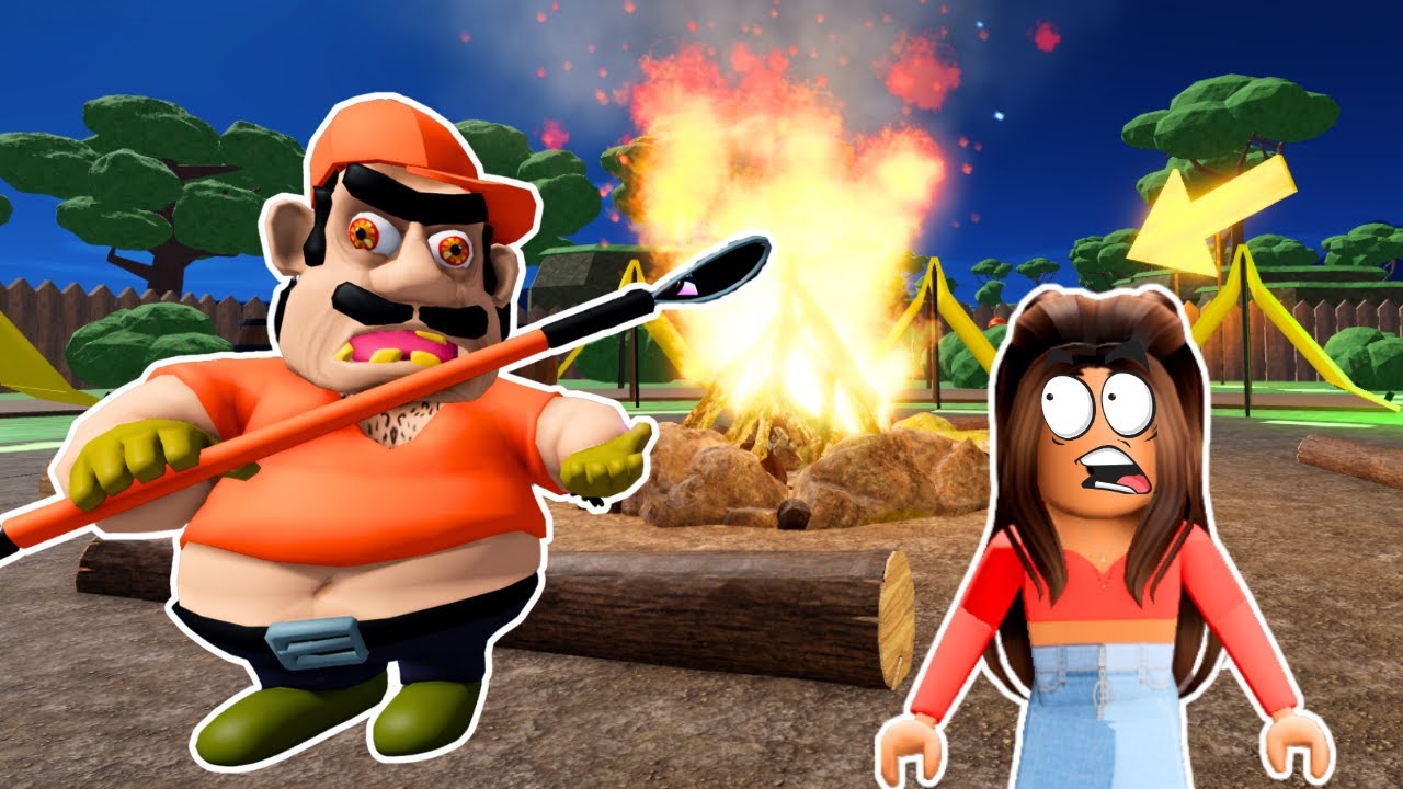 LE CAMPING DU MALÉFIQUE MR.BRUNO! dans ROBLOX (Mr Bruno's Camp Escape ...