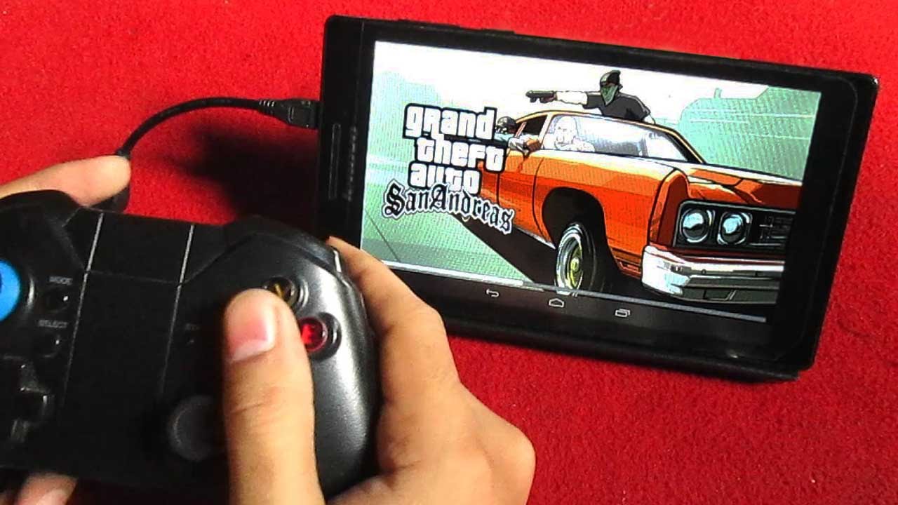 GTA San Andreas High Detail playable Lenovo Tab 2 A7-10 - YouTube