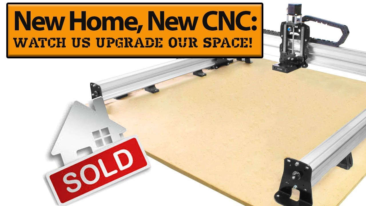 New Home, New CNC: Watch Us Upgrade Our Space! - YouTube