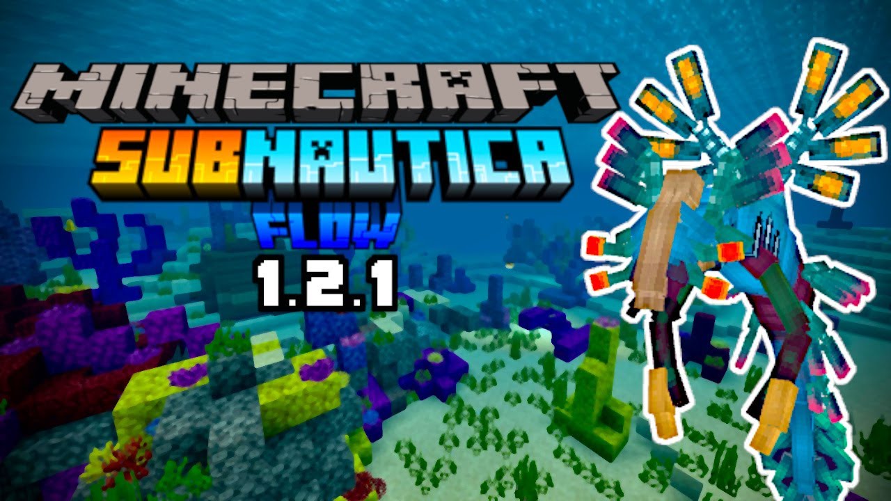 *NEW* Subnautica Flow Mod: Icy Update - Minecraft 1.20.1 (Mod Showcase ...