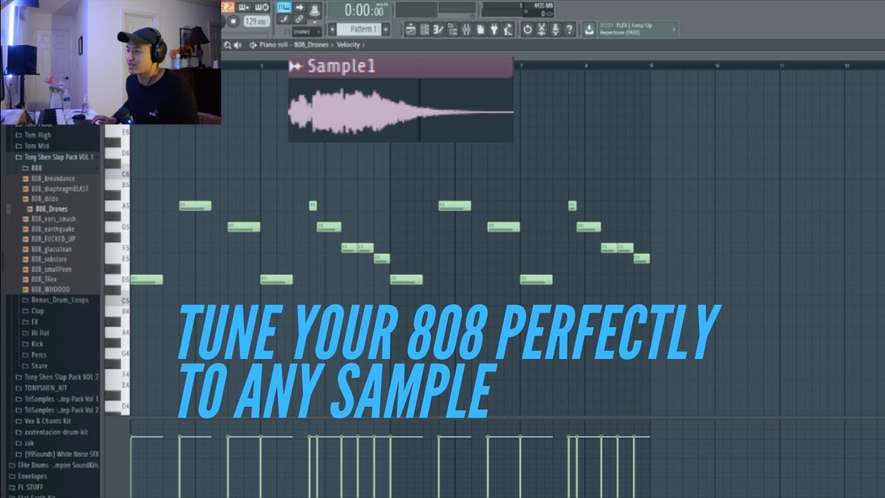 How To PERFECTLY Tune An 808 to Any Sample| FL Studio Beginner Tutorial ...