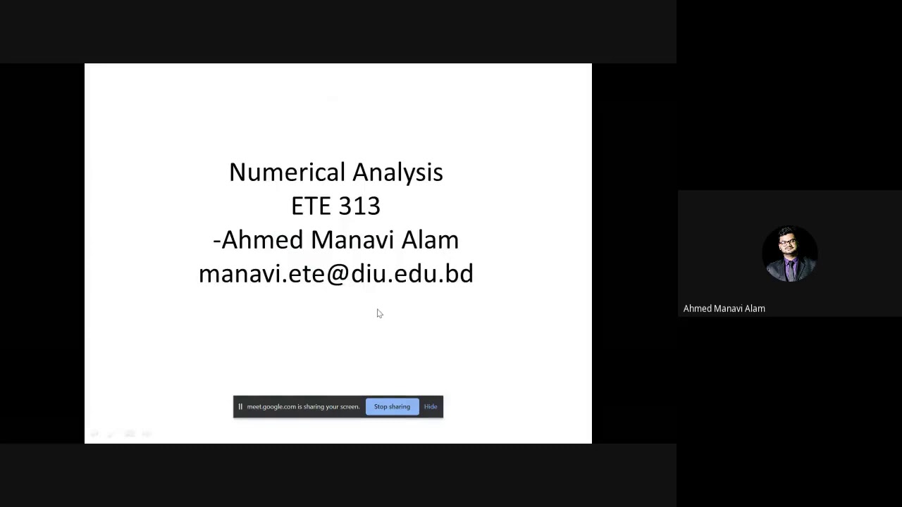 Lecture 1 -Interpolation-Numerical Analysis [ETE 313] - YouTube