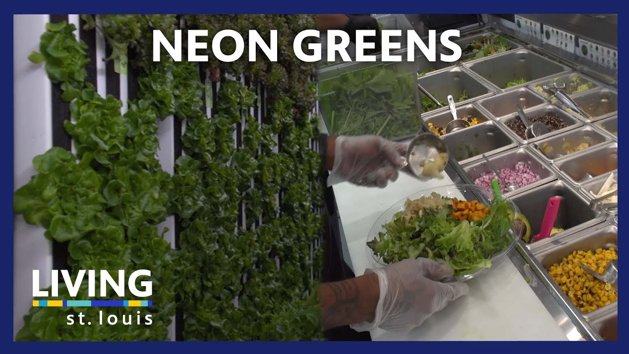 Neon Greens Restaurant Offers Lettuce Grown in Hydroponic Farm Next ...