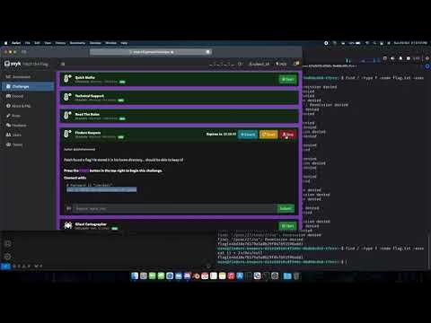 Walkthrough for Fetch the Flag CTF organised by SNYK and John Hammond - YouTube