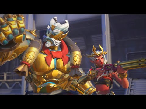 Raijin Ashe Skin Showcase | Overwatch 2 - YouTube
