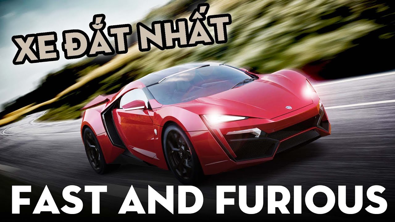 NHỮNG SIÊU XE ĐẮT ĐỎ NHẤT FAST AND FURIOUS | Fast Saga - YouTube
