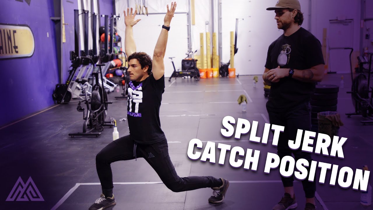 How to Find Your Split Jerk Catch Position - YouTube