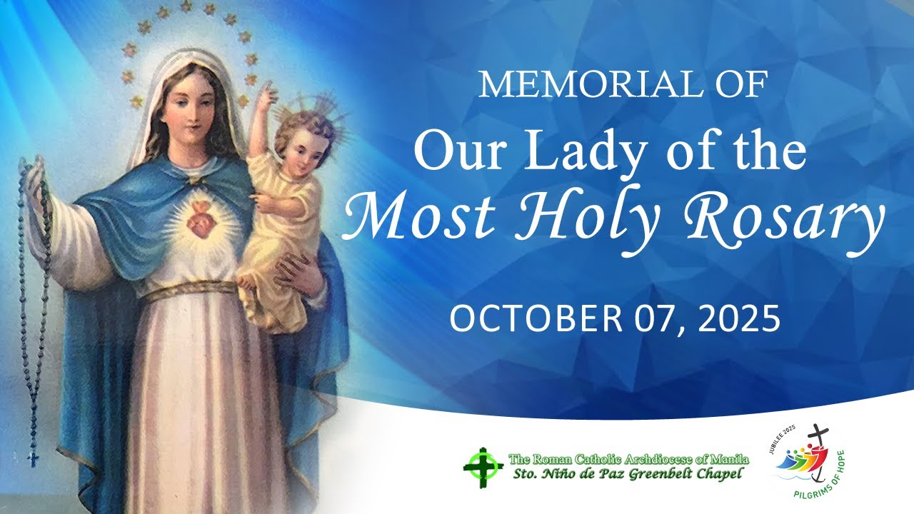 Memorial of Our Lady of the Most Holy Rosary - YouTube