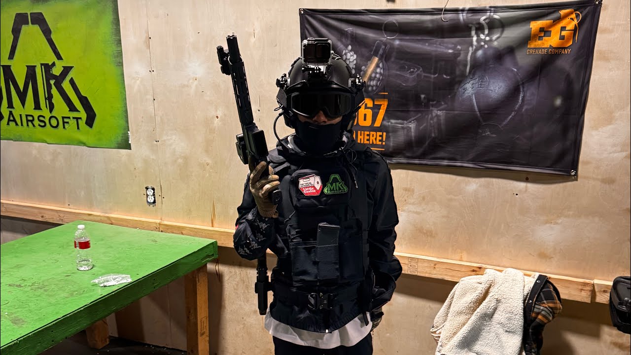 FIRST TIME RUNNING NEW HPA GUN | MK AIRSOFT MONTAGE - YouTube